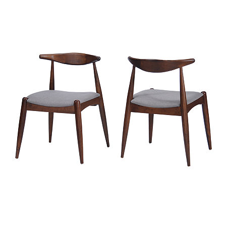 Click here for Francie 2-pc. Upholstered Dining Chair  One Size... prices