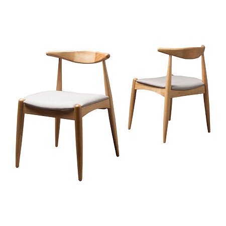 Click here for Francie 2-pc. Upholstered Dining Chair  One Size... prices