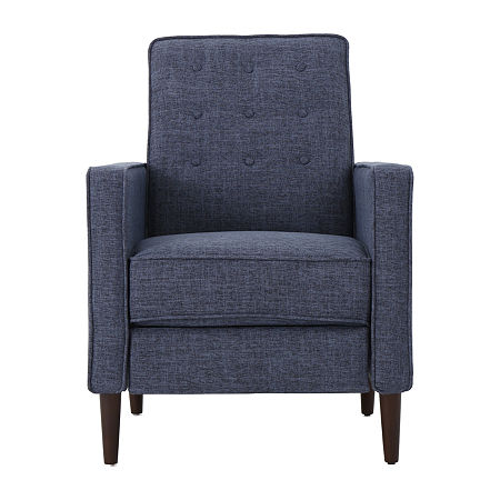Click here for Mervynn Tufted Track-Arm Recliner  One Size  Blue prices