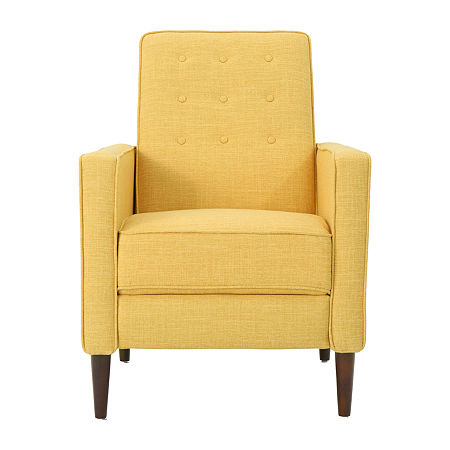 Click here for Mervynn Tufted Track-Arm Recliner  One Size  Yello... prices