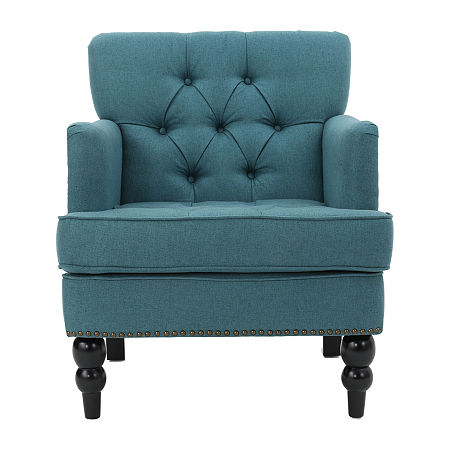 Click here for Malone Tufted Upholstered Club Chair  One Size  Bl... prices