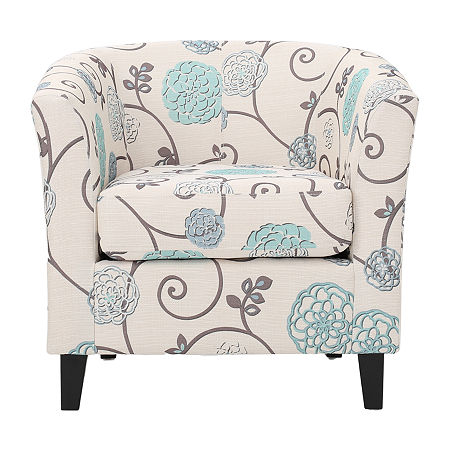 Click here for Preston Upholstered Club Chair  One Size  Beige prices