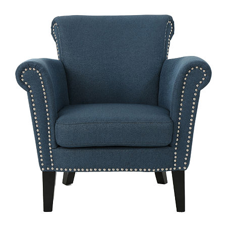 Click here for Brice Upholstered Club Chair  One Size  Blue prices