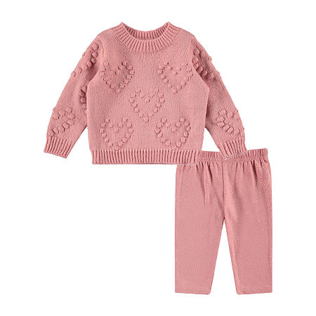 Click here for Btween Baby Girls 2-pc. Legging Set  18 Months  Pi... prices