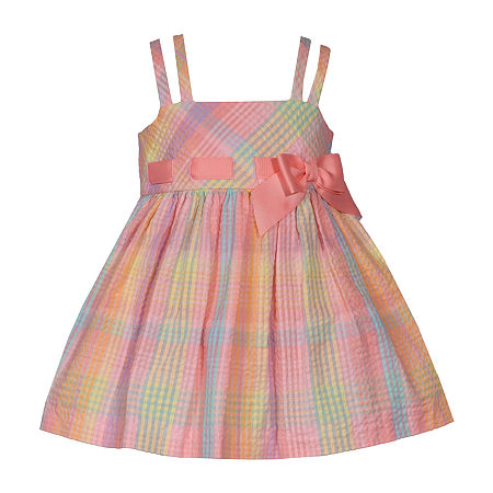 Click here for Bonnie Jean Toddler Girls Sleeveless Fit + Flare D... prices