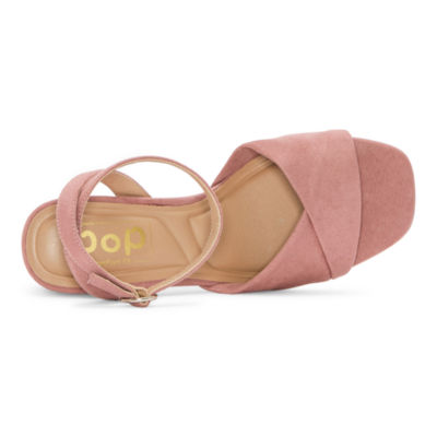 Pop Womens Plot Heeled Sandals - JCPenney