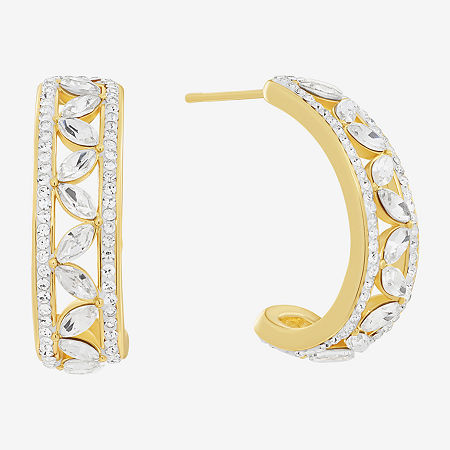 Click here for Sparkle Allure Womens Crystal 14K Gold Over Brass... prices