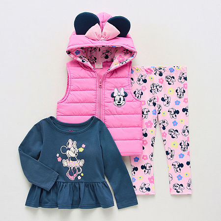Click here for Happy Threads Toddler Girls Minnie Mouse 3-pc. Pan... prices