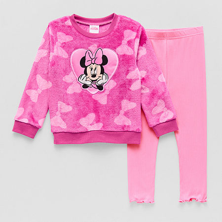 Click here for Disney Toddler Girls Minnie Mouse 2-pc. Pant Set... prices