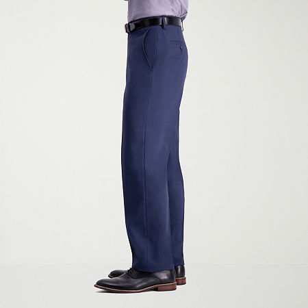 Mens Travel Performance Tailored Fit Suit Separates Pant - Blue