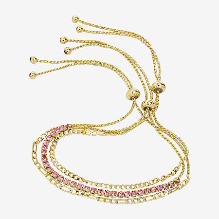 Click here for Sparkle Allure Birthstone Womens Red Crystal Brace... prices
