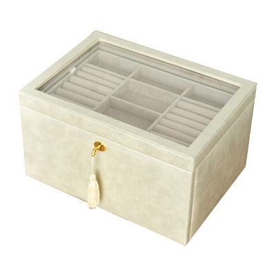 Hives And Honey Emily Lockable Jewelry Box, Color: Gold - JCPenney