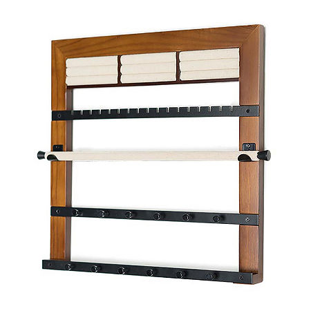 Click here for Hives And Honey Walnut Jewelry Organizer  One Size... prices