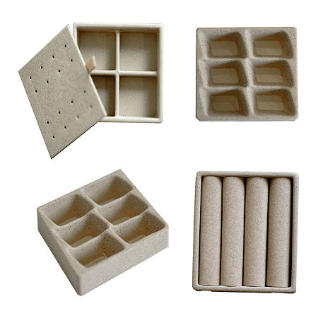 Click here for Hives And Honey Jewelry Tray  One Size  Gray prices