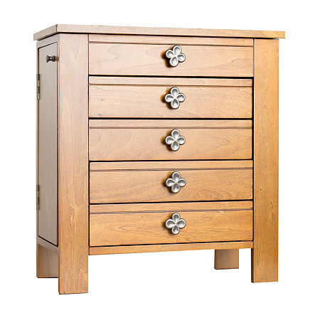 Click here for Hives And Honey Emma Walnut Jewelry Box  One Size... prices