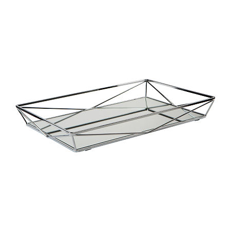 Click here for Kennedy International Vanity Tray  One Size  Silve... prices
