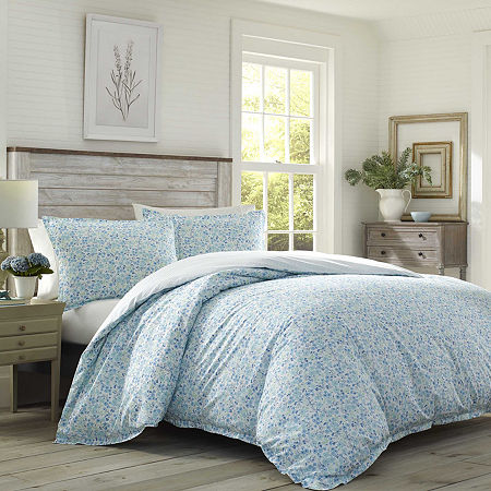 Click here for Laura Ashley Jaynie Stonewashed Cotton 3-Pc. Duvet... prices