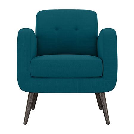 Click here for Kingston Mid-Century Modern Accent Armchair in Lin... prices