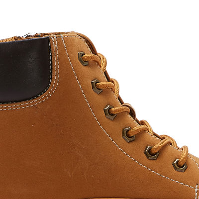 Thereabouts Little & Big Kid Boys Luke Flat Heel Hiking Boots, Color ...