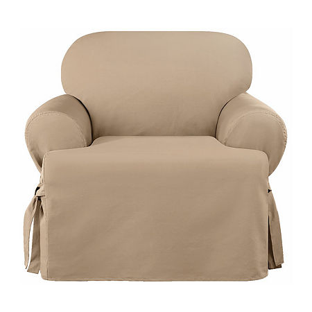 Click here for Sure Fit Heavy Weight Cotton Canvas T-Cushion Chai... prices
