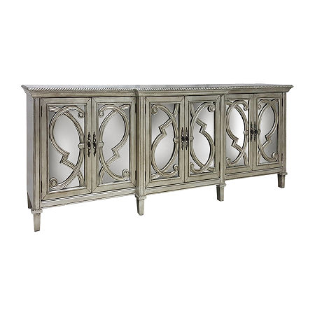 Click here for Mirrored Accent Cabinet with 6 doors and Adjustabl... prices