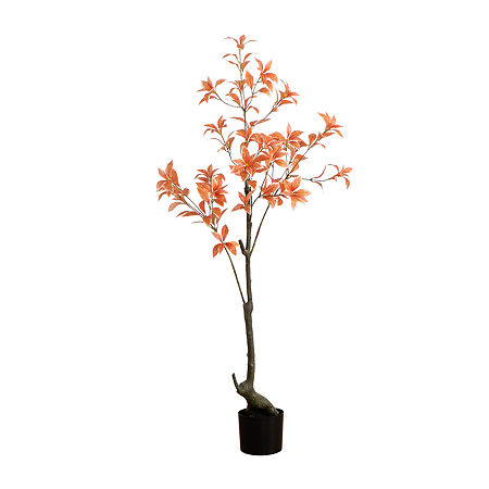 Click here for Nearly Natural 4.5 Orange Pieris Indoor Artificial... prices