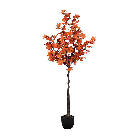 Click here for Nearly Natural 5 Orange Rustic Maple Indoor Artifi... prices