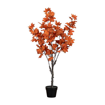 Click here for Nearly Natural 4 Orange Smoky Maple Indoor Artific... prices
