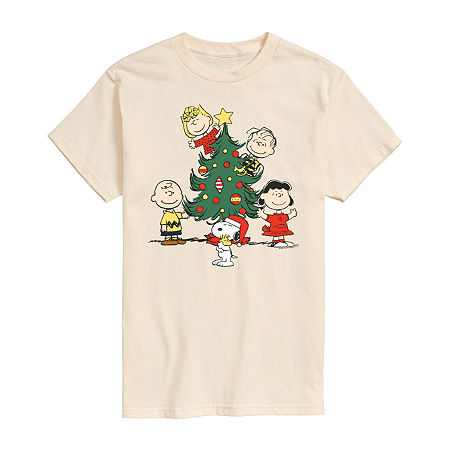 Click here for Christmas Tree Tee Womens Juniors Crew Neck Short... prices