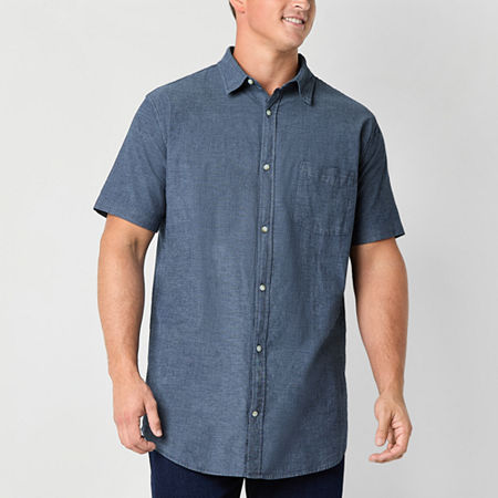 Click here for mutual weave Mens Short Sleeve Regular Fit Big and... prices