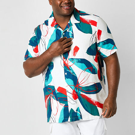 Click here for Shaquille ONeal XLG Linen Cotton Mens Short Sleeve... prices