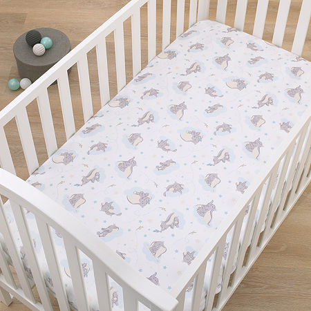 Click here for Disney Dumbo Dumbo Crib Sheet  One Size  Blue prices