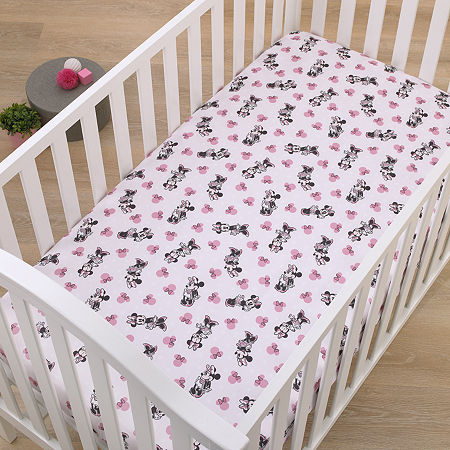 Click here for Disney Minnie Mouse Crib Sheet  One Size  Pink prices