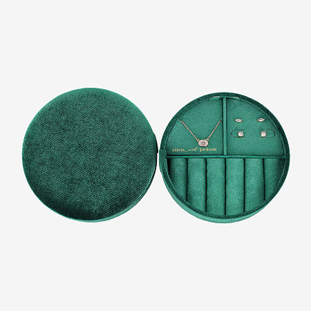 Click here for olivia and jackson Womens Cubic Zirconia Oval Marq... prices