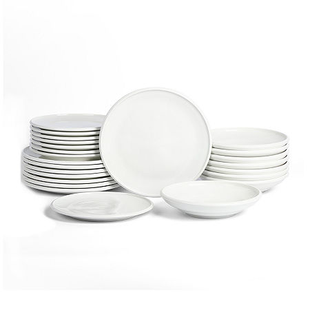 Click here for Earth & Clay Harmony 24 Pc. Dinnerware Set  Servic... prices
