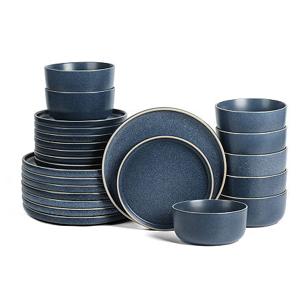 Click here for EARTH & CLAY Amber 24-pc. Stoneware Dinnerware Set... prices