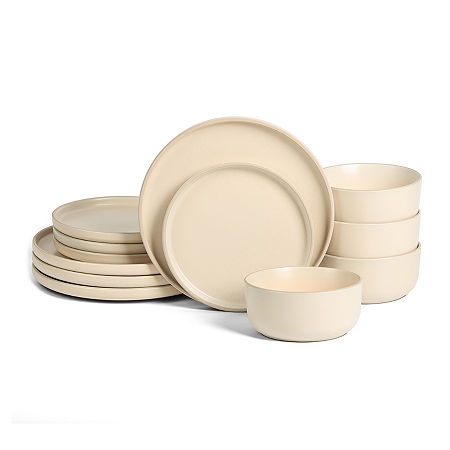 Click here for Earth & Clay Amber 12 Pc. Dinnerware Set  Service... prices