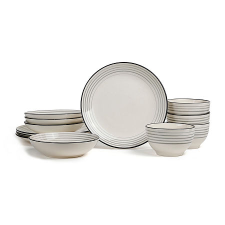 Click here for Earth & Clay Zeke 12 Pc. Dinnerware Set  Service f... prices