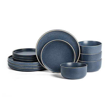 Click here for EARTH & CLAY Amber 12-pc. Stoneware Dinnerware Set... prices