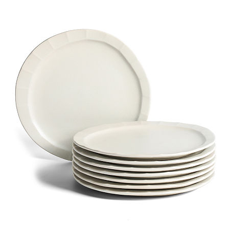 Click here for Stone + Lain Oasis 8-pc. Stoneware Dinner Plate  O... prices