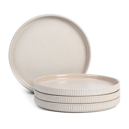 Stone Lain Haven Salad Plates  Set of 4 - Beige