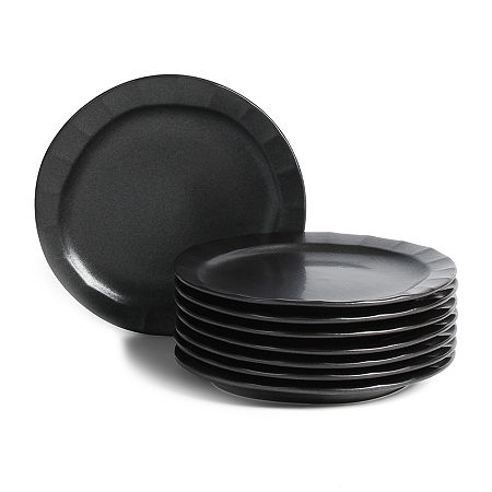 Click here for Stone + Lain Oasis 8-pc. Stoneware Salad Plate  On... prices