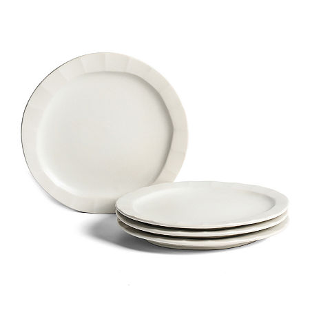 Click here for Stone + Lain Oasis 4-pc. Stoneware Salad Plate  On... prices