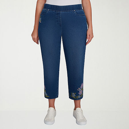 Click here for Alfred Dunner Hilton Head Womens Plus Mid Rise Str... prices