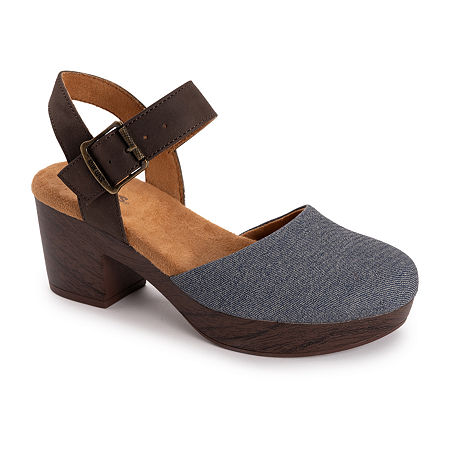 Click here for Muk Luks Womens Merritt Closed Toe Quarter Strap S... prices