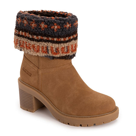 Click here for Muk Luks Womens Londyn Boot - Dark tan prices