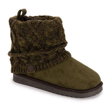 Click here for Muk Luks Womens Laurel Boots - Chestnut prices