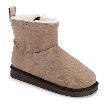 Click here for Muk Luks Womens Tatum Boot Flat Heel Booties  10 W... prices