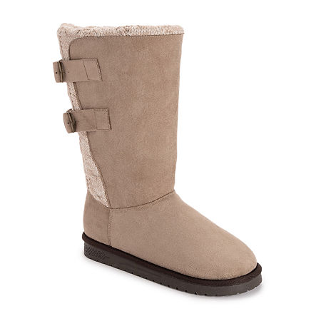 Click here for Muk Luks Womens Jean Flat Heel Winter Boots  6 Med... prices