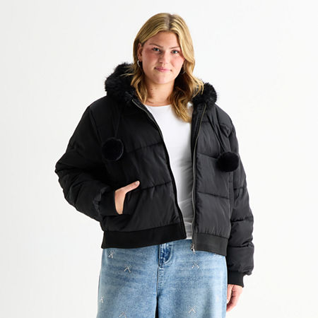 Click here for Forever 21 Womens Juniors Plus Heavyweight Puffer... prices